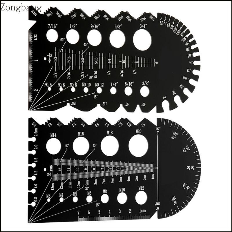 Zone Bolt Nut Thread Metric Imperials Thread Tester Bolt Gauges Metric ...