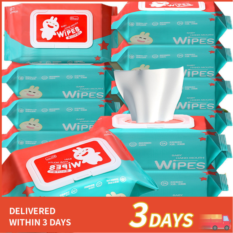 Multipack Organic Baby Wipes - 99% Water - Non-Alcohol Wet Wipes for ...