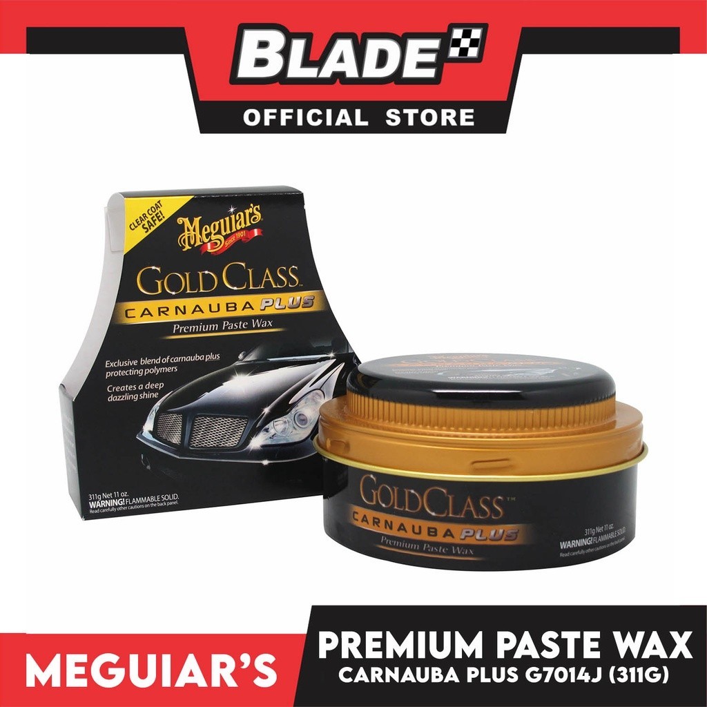 Meguiar's Gold Class Carnauba Plus Premium Paste Wax G7014J 311g ...