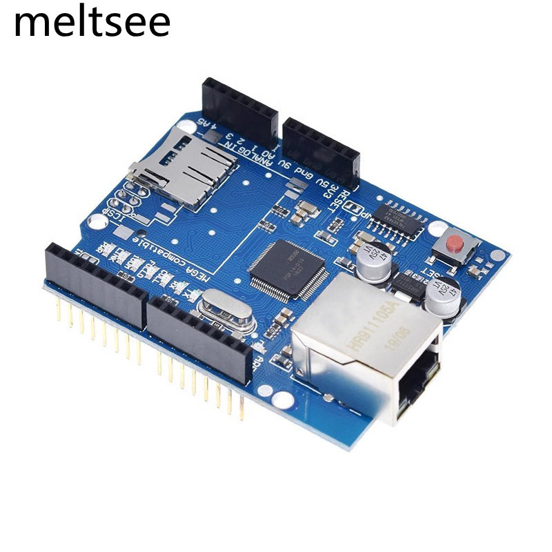 UNO Shield Ethernet Shield W5100 R3 UNO Mega 2560 1280 328 UNR R3 only W5100 Development board ...