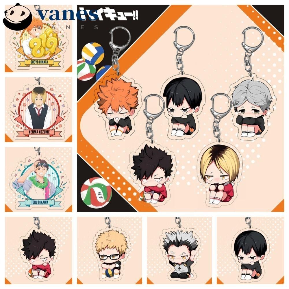 VANES Anime Haikyuu Keychain, Kozume Kenma Oikawa Tooru Hinata Shoyo ...