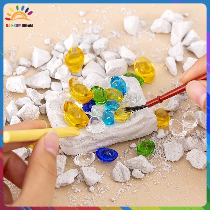 Archaeology Mining Toys Gem Dinosaur Ocean World IngotDIYHands-on ...