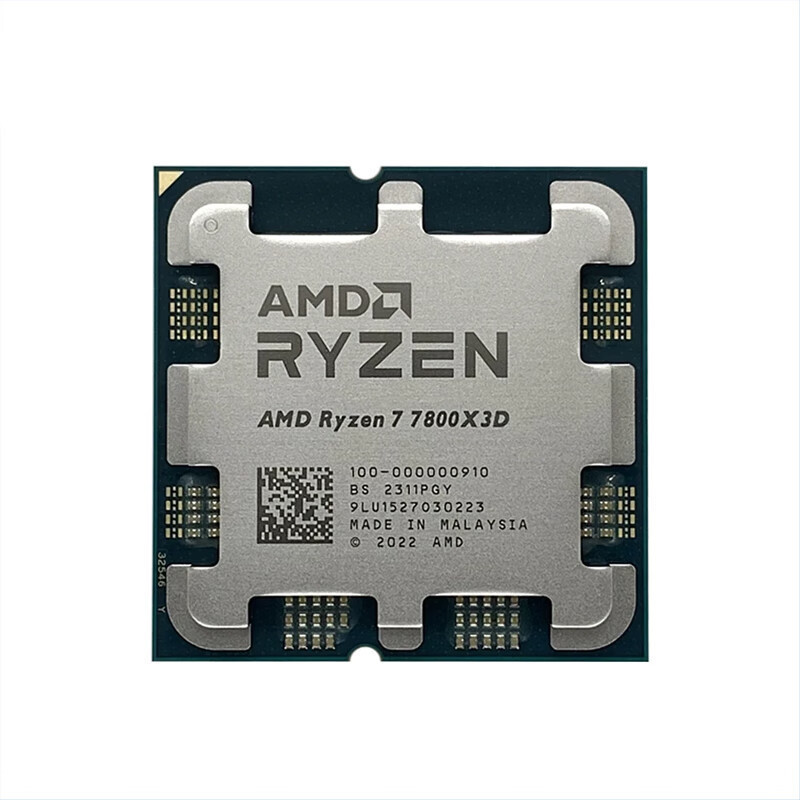 Amd Ryzen 7 7800X Three-Dimensional Loose Tablets Octa-Core 16-Line ...