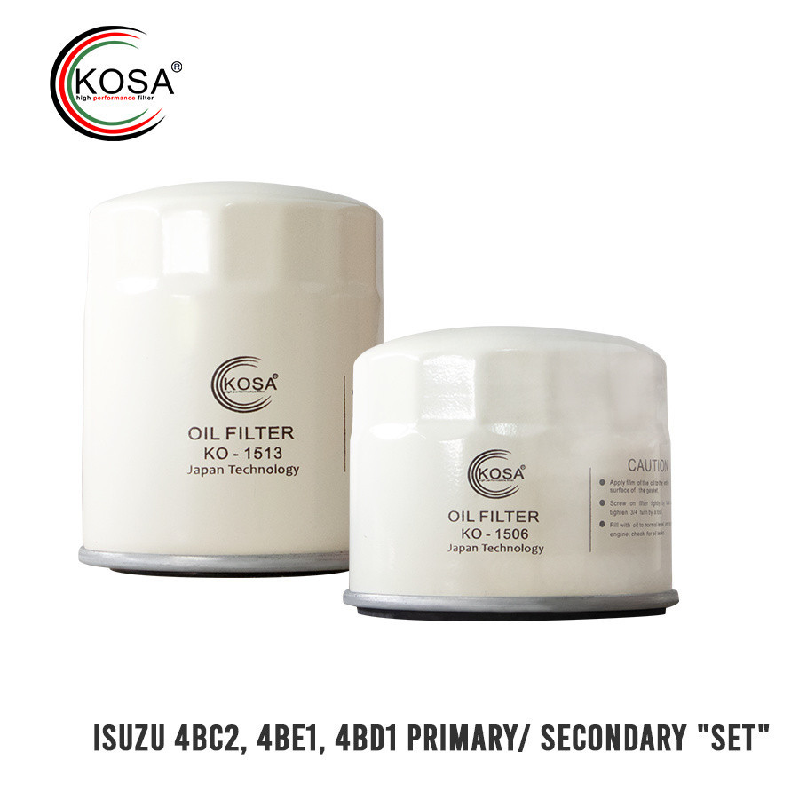 C-506 C-513 ISUZU 4BC2, 4BE1, 4BD1 PRIMARY AND SECONDARY SET KOSA OIL ...