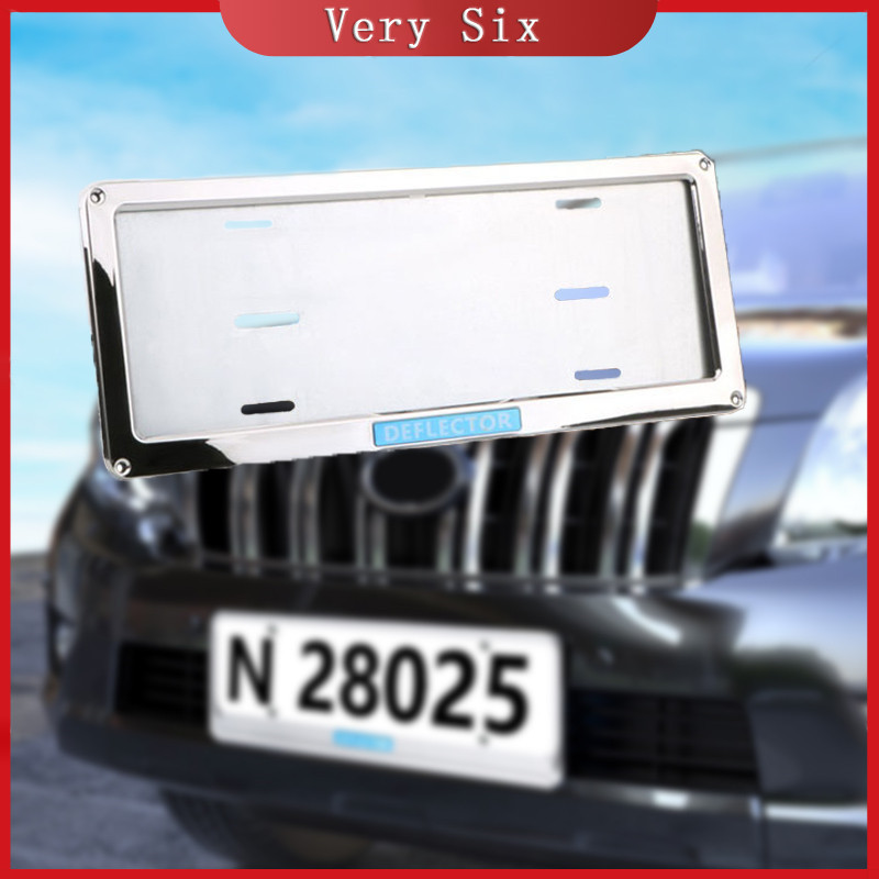 Stainless Steel License Plate Frame License Plate Holder Plate Number ...