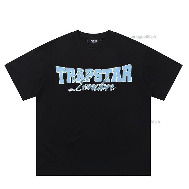 Trapstar Short sleeved T-shirt New Rainbow Cartoon Letter Embroidery ...