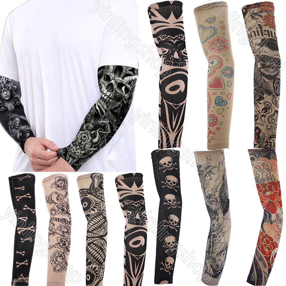 Set 1 Pair(2PCS)Anti-UV/Dust Hand Sock Arm Sleeves Ice Silk Fishing ...