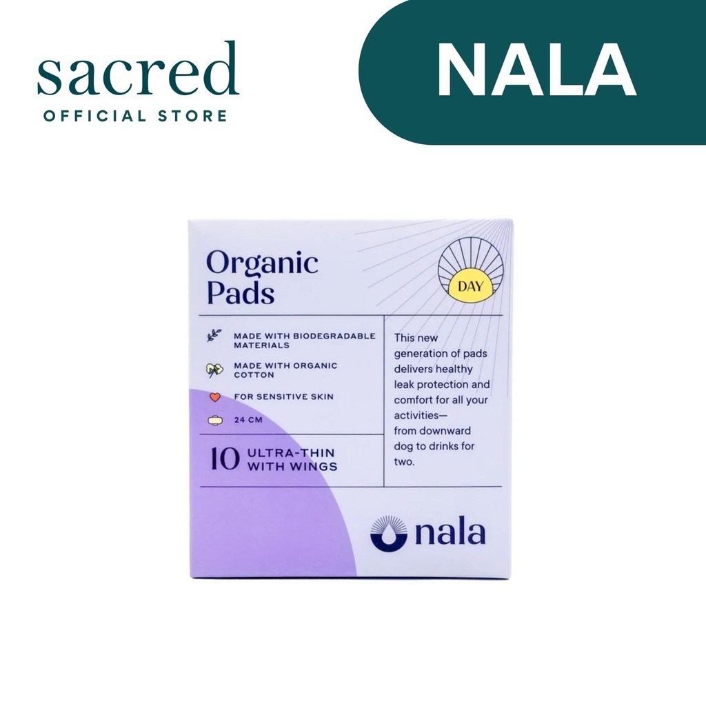 FREE SAMPLE NOT FOR SALE I Nala Biodegradable Day Pads Ultra-Thin With ...