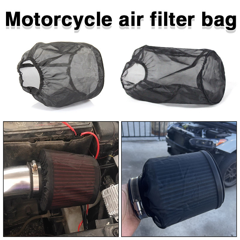 Universal Air Intake Filter Sock Cover Oilproof Dustproof for ...