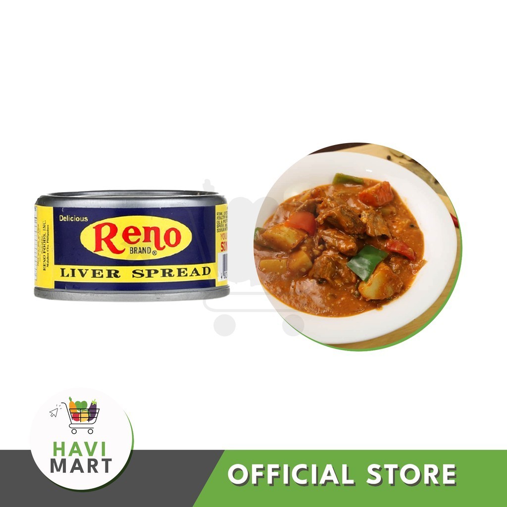 HAVI VIDEO Reno Liver Spread 85grams | Shopee Philippines