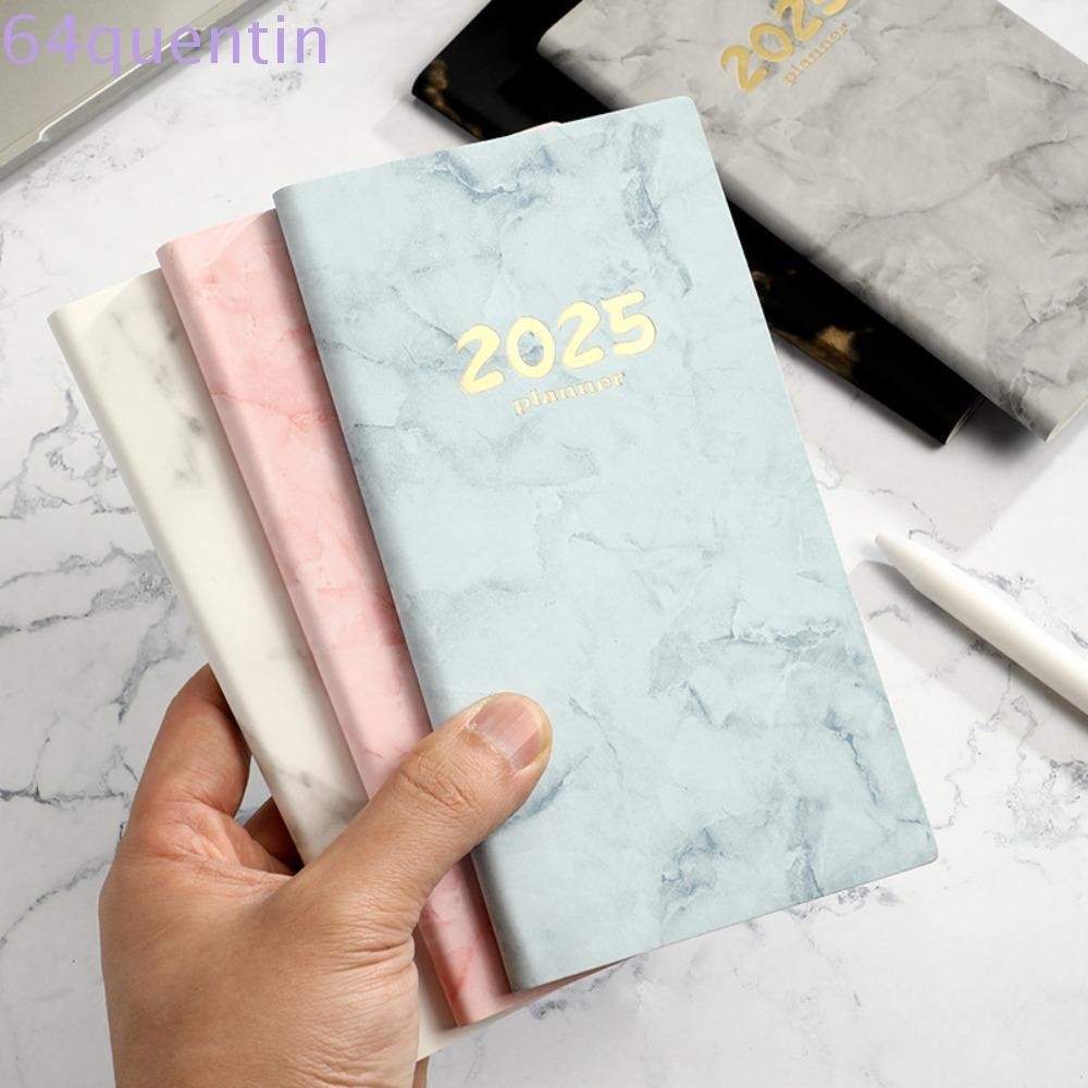 QUENTIN 2025 Schedule Notepad, Multifunction A6 Daily Planner, Journal ...