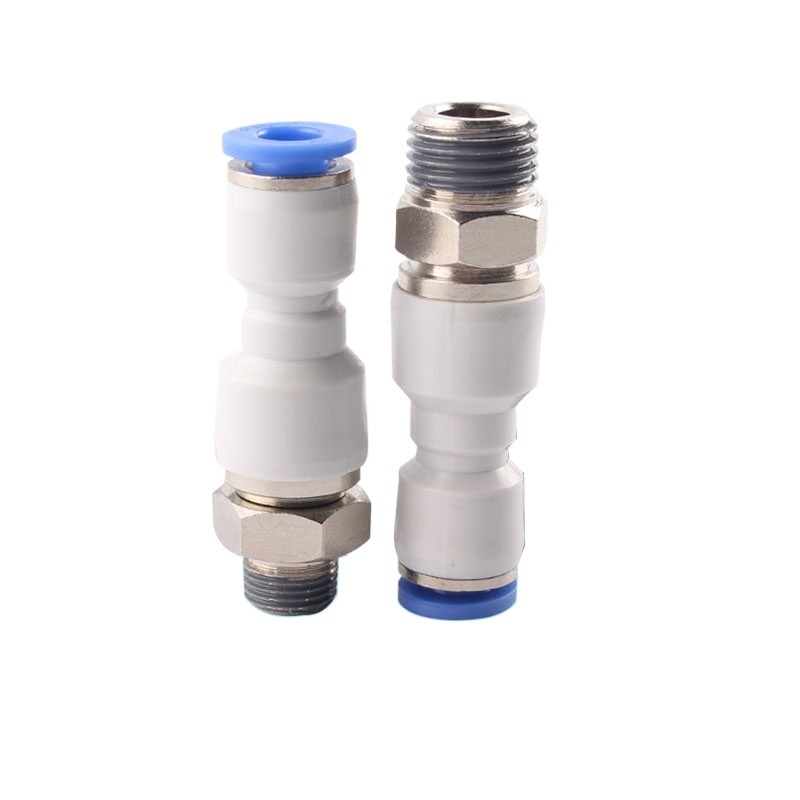 High-speed rotary joint KSH4/6/8/10/12-M5/01/02 pneumatic straight-through smc threaded quick ...