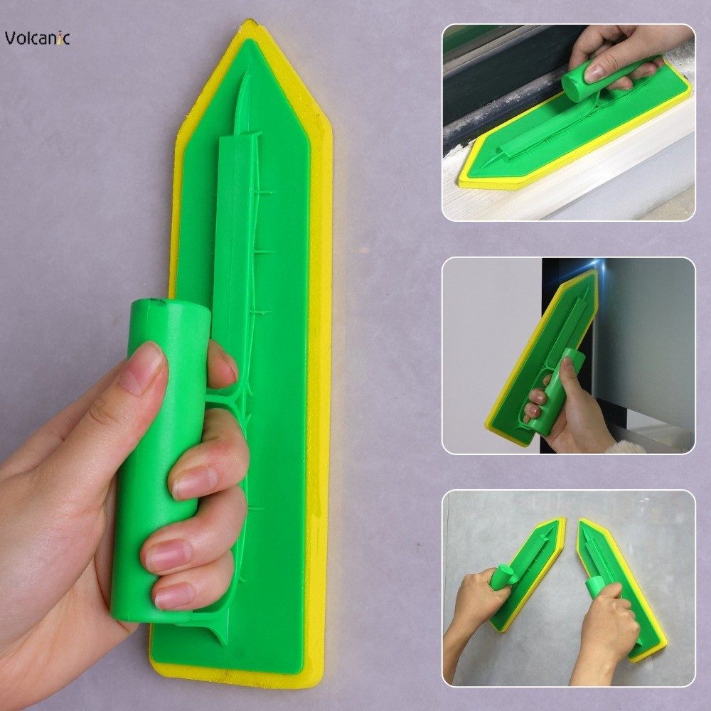 Sponge Foam Trowel for Grout Stucco Floor Tile Beauty Seam Scraper Home Gypsum Coating Caulking ...
