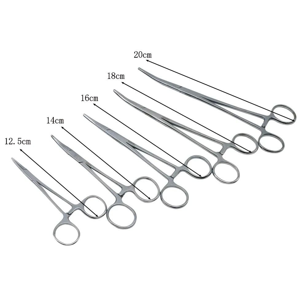 Stainless Steel Hemostatic Clamp Arterial Forceps Surgical Forceps Pet ...