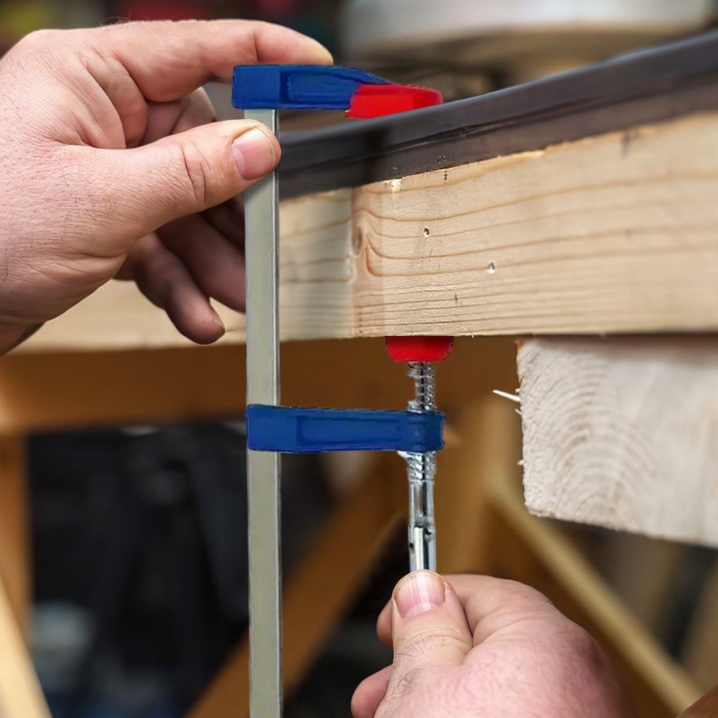 Wood Gluing Pipe Clamp Fixture Durable Steel Quick Slide Metal Pipe ...