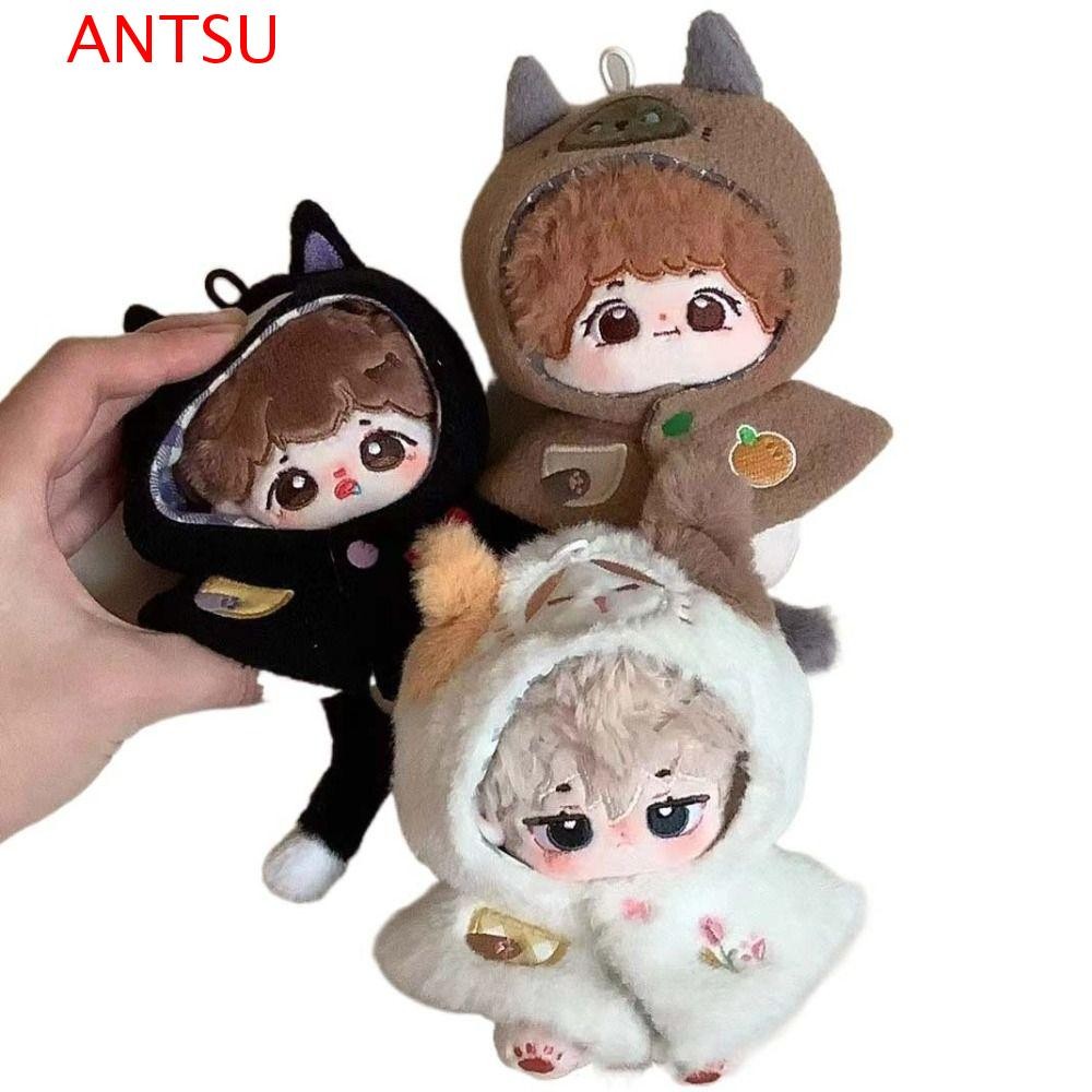 ANTSU 10cm Doll Clothes, Small Cloak Animal Theme Cotton Doll Clothes ...