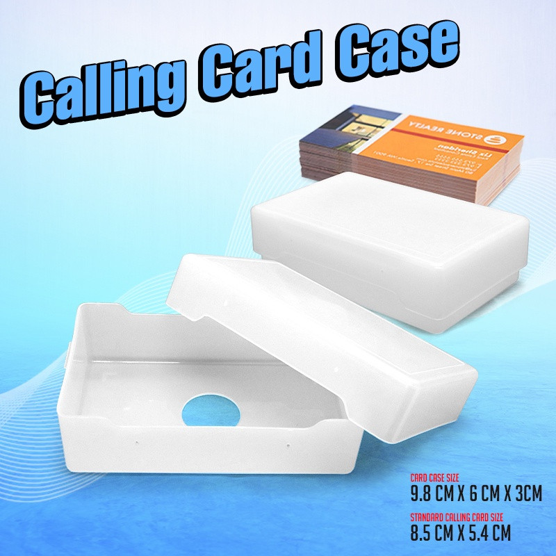 Calling Card Case Box for ATM Card Size 20 | 50pcs | Shopee Philippines