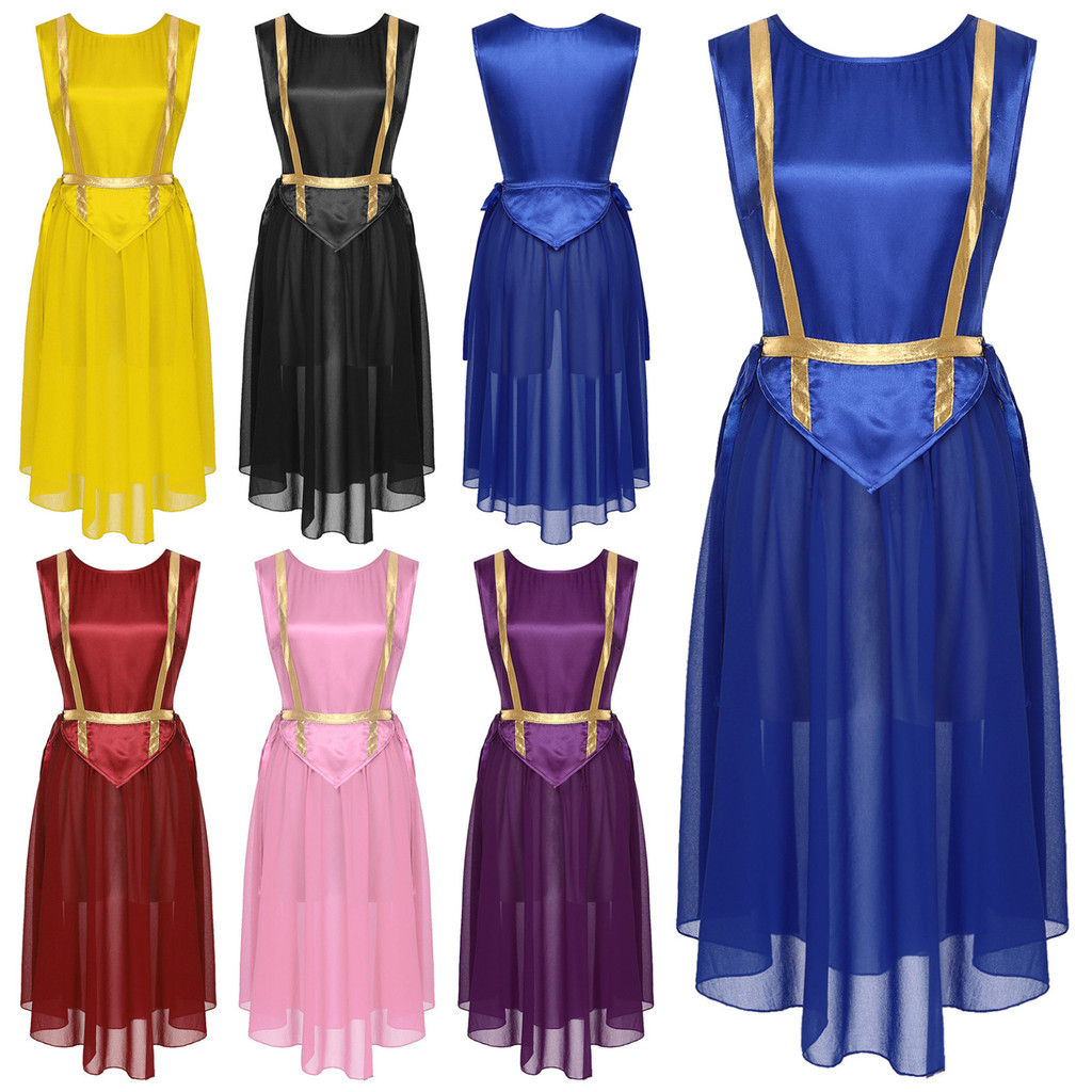 Women Liturgical Dance Performance Costume Church Choir Worship Prayer ...