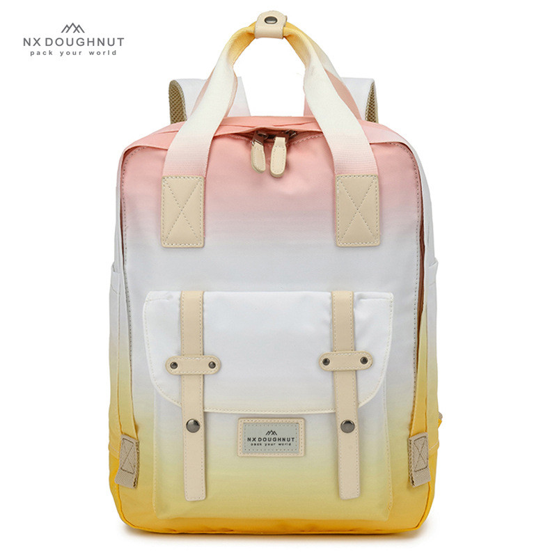 NX DOUGHNUT Donut Backpack 15.6 Inches Trend INS Style School Bag ...