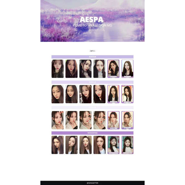 aespa photocard aespa armageddon cdp aespa [Ready Stock] aespa Flash Random Photocard Genuine ...