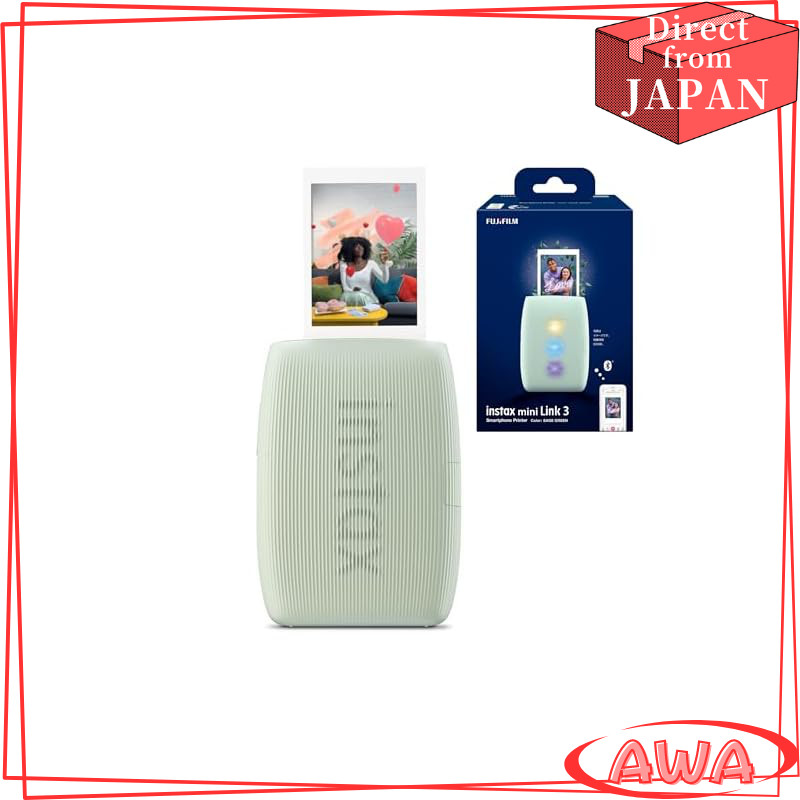 Fujifilm Instax Mini Link3 Smartphone Printer Sage Green INS MINI LINK3 ...