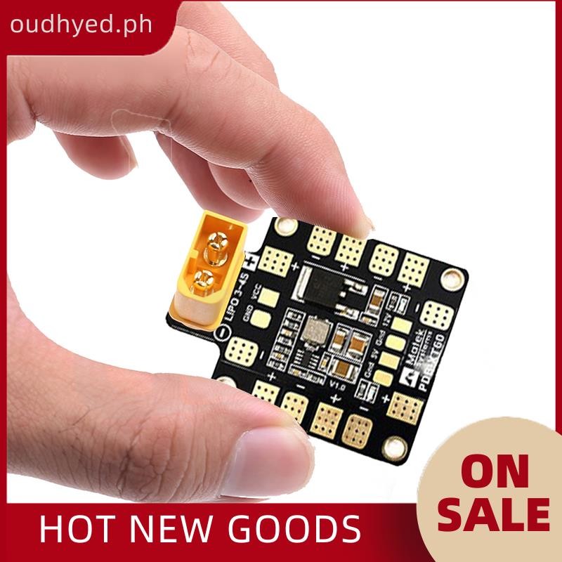 PHOU PDB XT60 Power Distribution Board BEC 5V 2A 12V 0.5A with XT60 ...
