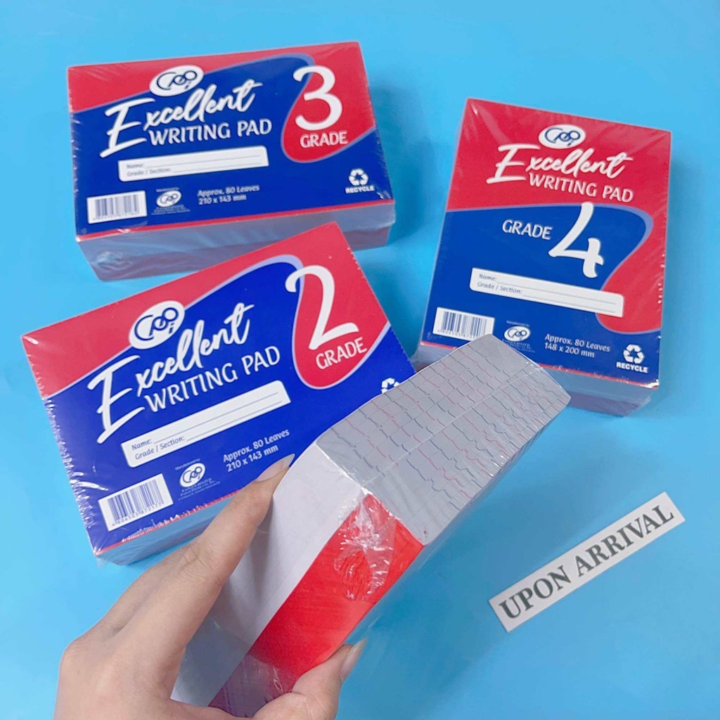 RANDOM BRAND (1 Ream) School Writing Pad Paper Quality Grade 1 , Grade ...