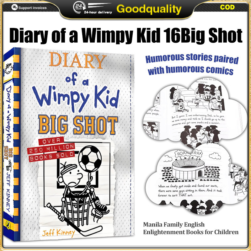 Big Shot: Diary of a Wimpy Kid Book 16, International Edition ...