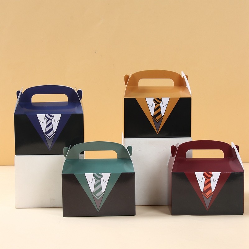 4pcs Colleges Party Box Graduation Treat Cookie Candy Gift Boxes For ...