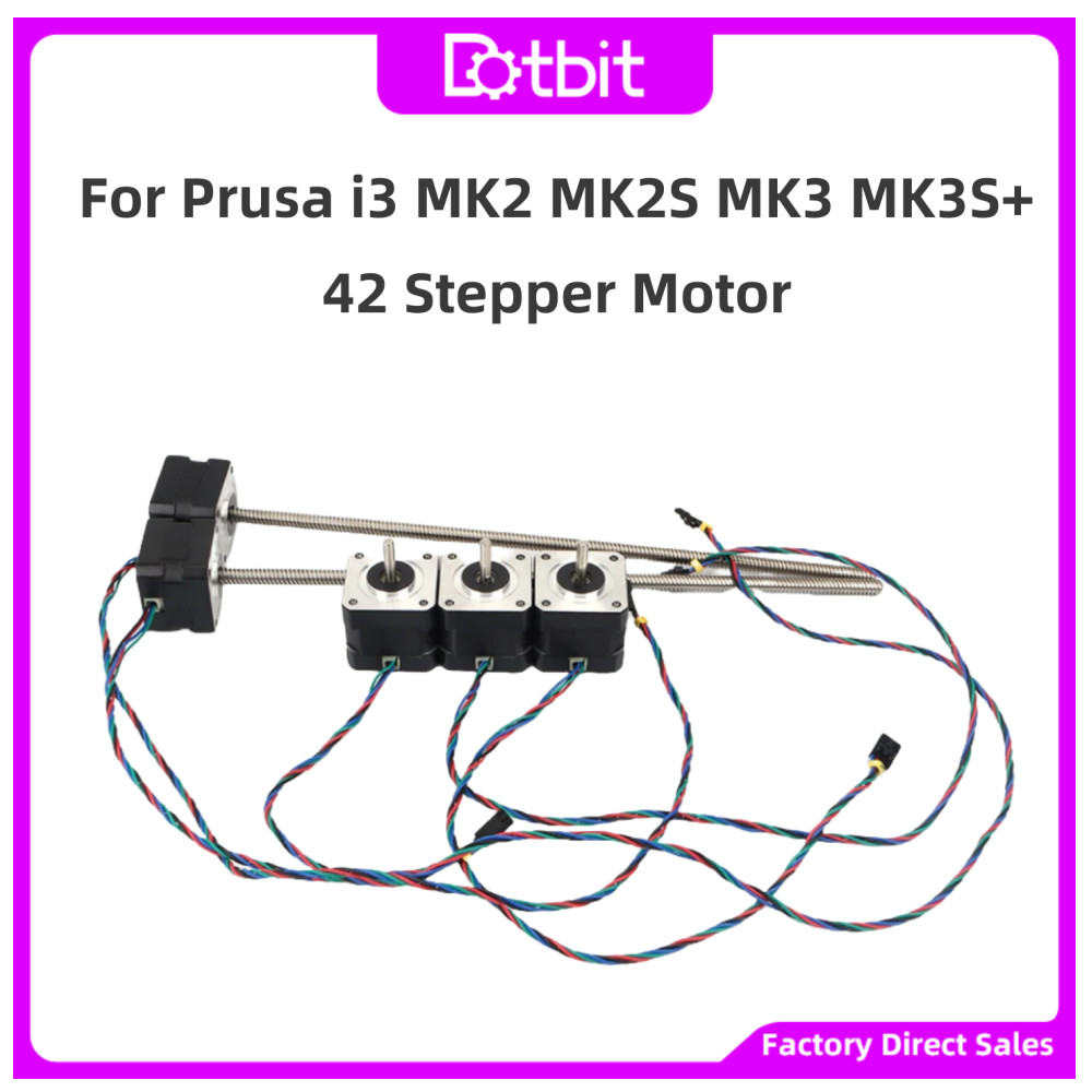 Dotbit 42 Stepper Motor 320m Z-Motor With Trapezoidal Lead Screw For mini-Rambo For Prusa i3 MK2 ...