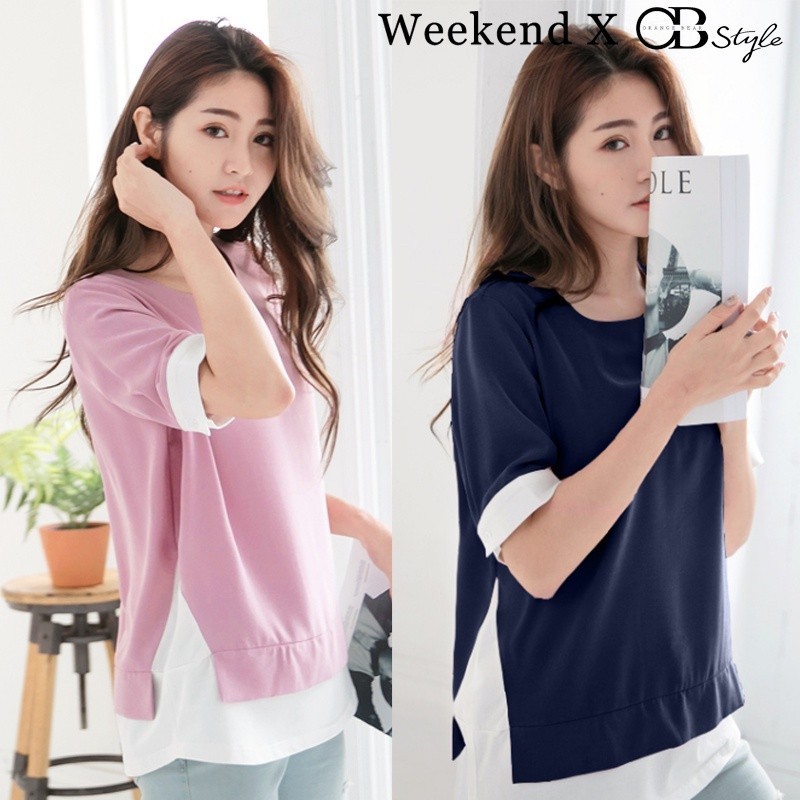 Weekend X Ob Design Casual Women Clothes Layered Chiffon Blouse Shirt ...
