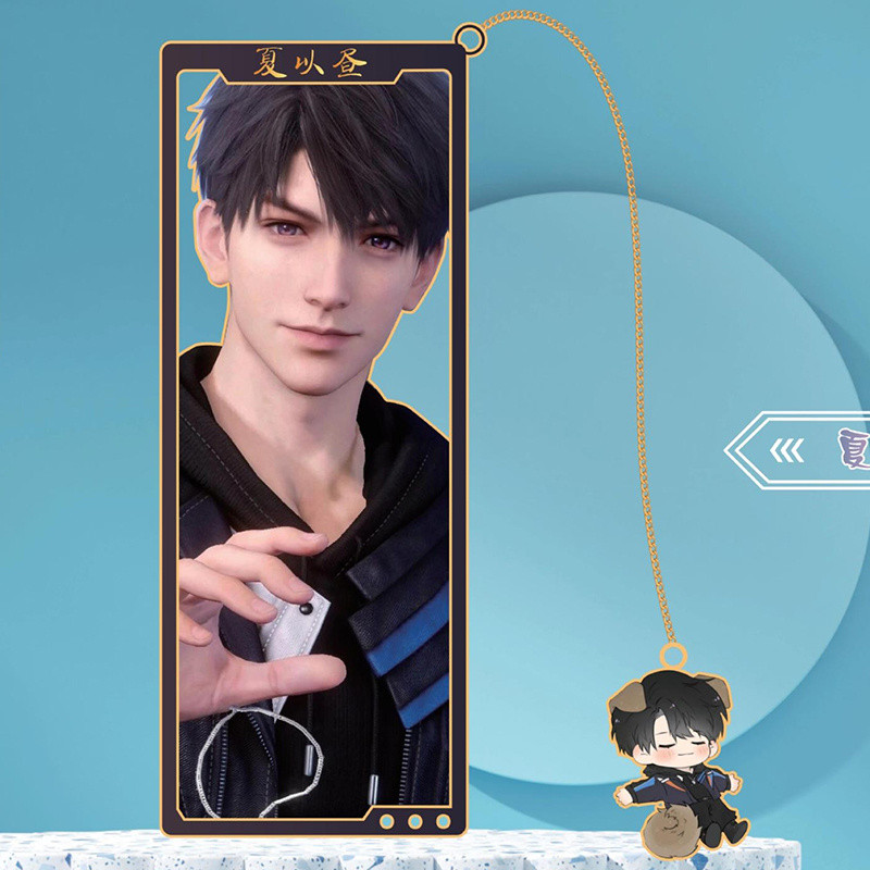 2025 Game Love and Deepspace Metal Hollow Bookmark notebook Pendant ...