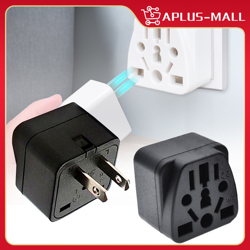 WY-6 Fast Charging Plug Two Flat Plugs Worldwide Travel Plug Adaptor ...