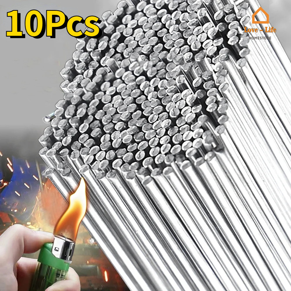 10Pcs Easy Melt Universal Welding Rods Wire Stainless Steel Solder Rod ...