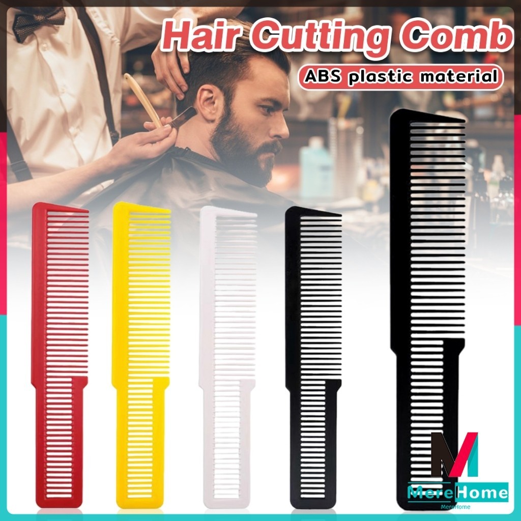MereHome Colored Combs Plastic Comb Barbers Comb Hair Cutting Comb ...