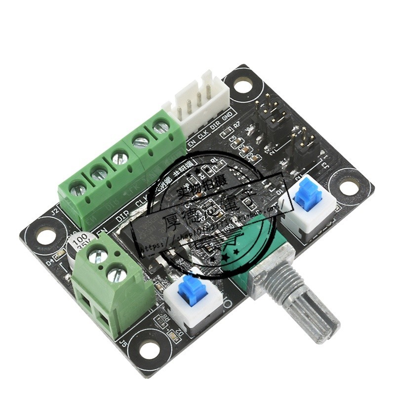 Stepping motor drive simple controller, speed regulation forward and reverse control, pulse PWM ...