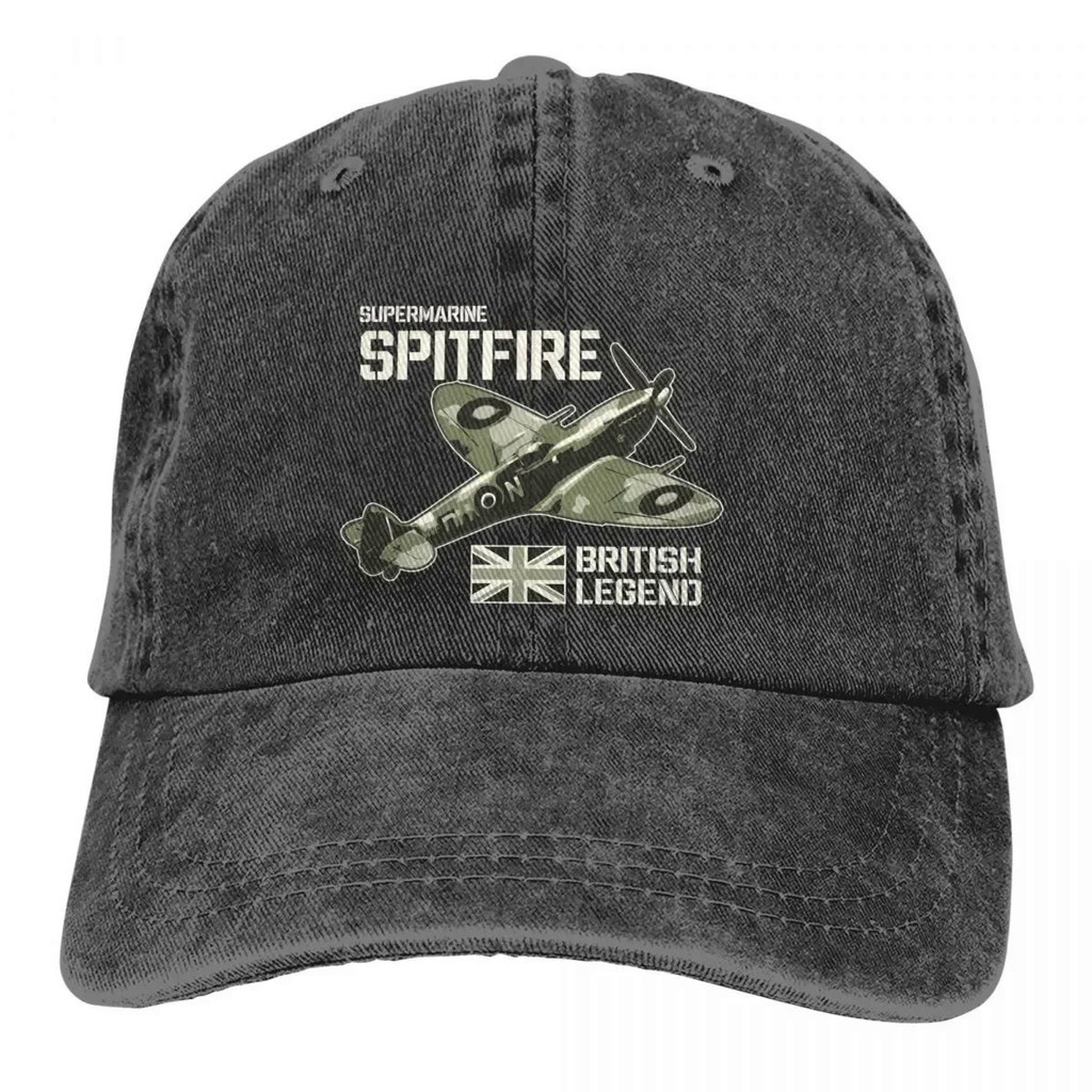 Summer Cap Sun Visor Fighter Aircraft RAF Plane WW2 Aeroplane British ...