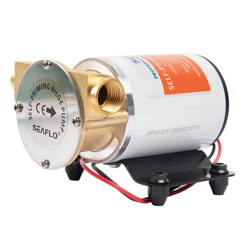 ew 12V24V DC electric deck flush z pump marine large flow drainage pump ...