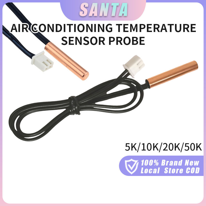 Aircon Temperature Sensor 5K 10K 15K 20K 50K Copper Head Coil Sensor ...