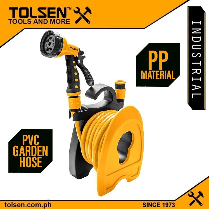 Tolsen Mini Garden Hose Set w/ Spray Gun (10 Meters) 57225 | Shopee ...