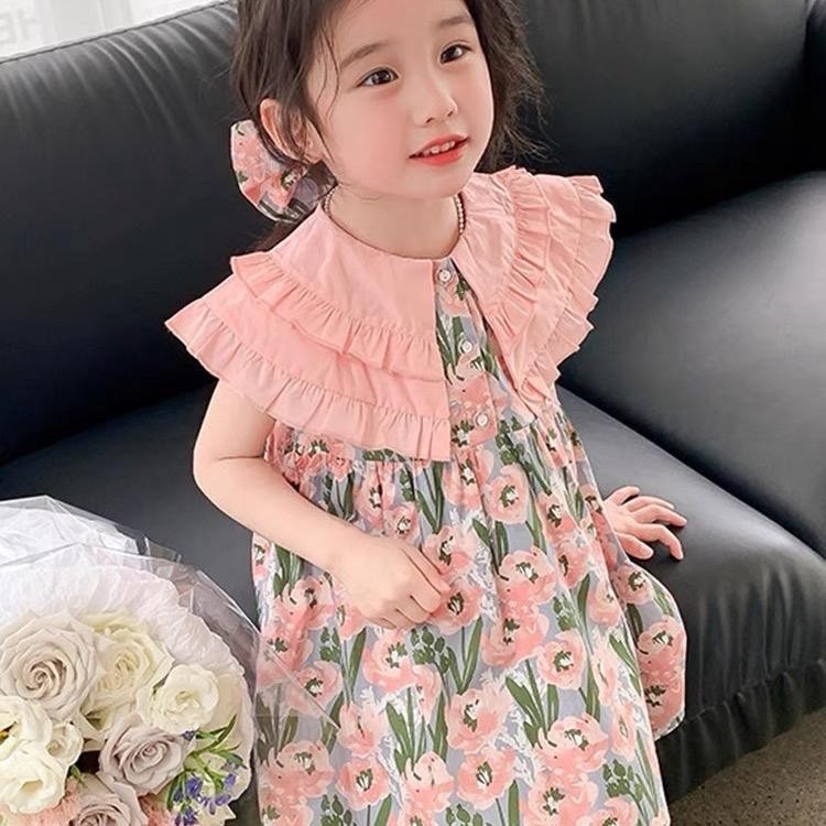 Pia-kids V01 - Summer QC Rough Dress For Girls 10-30 kg. | Shopee ...