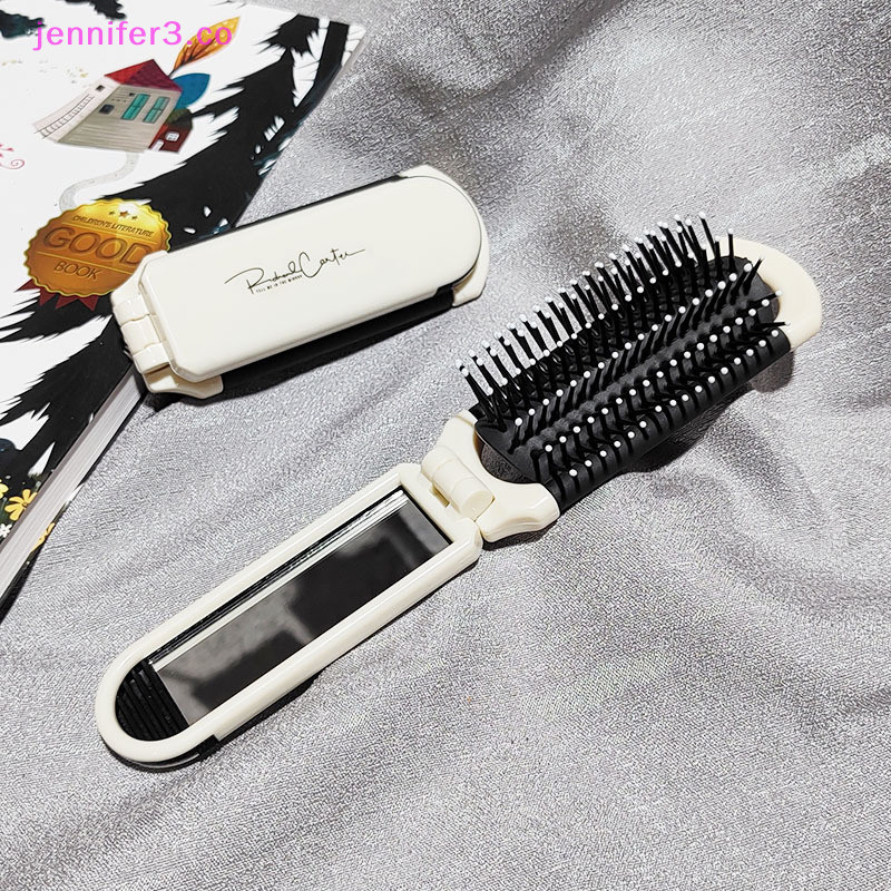 Mini Hair Brush Folding Massage Comb Head Massage Anti-Static Portable ...