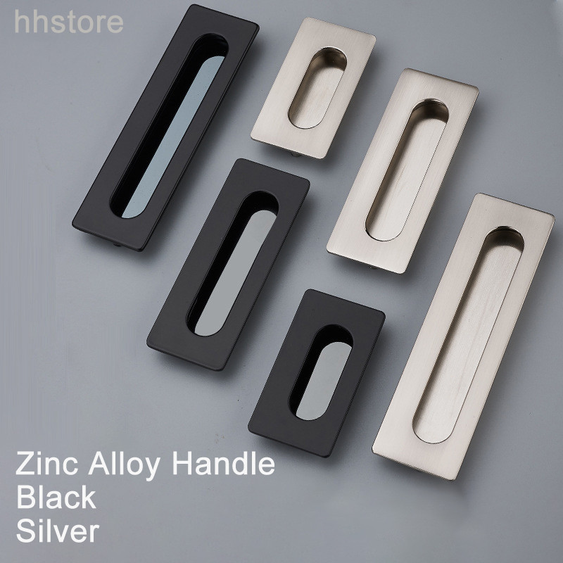 Flush Sliding Closet Door Pulls Finger Pulls Sliding Door Handle ...