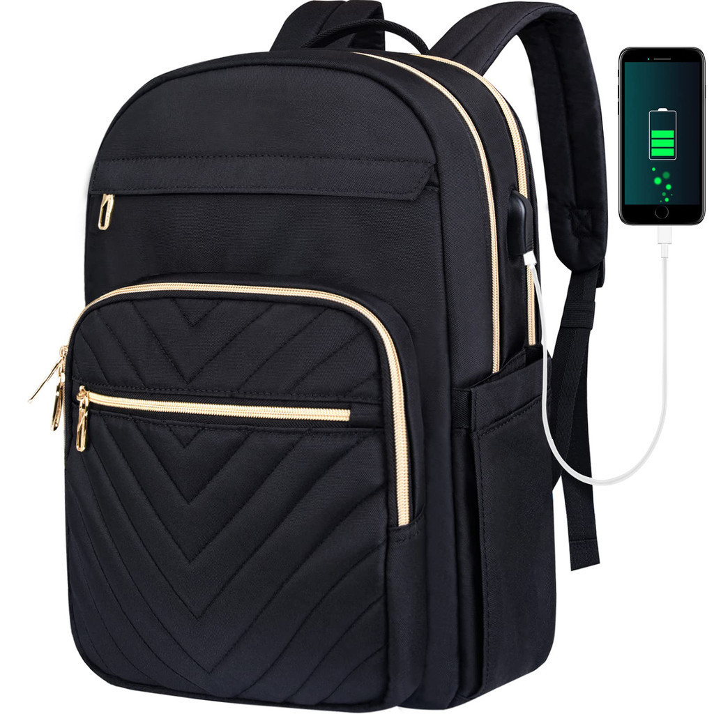 laptop Backpack 15 6 inch weekender Backpack multi Compartment | Shopee ...