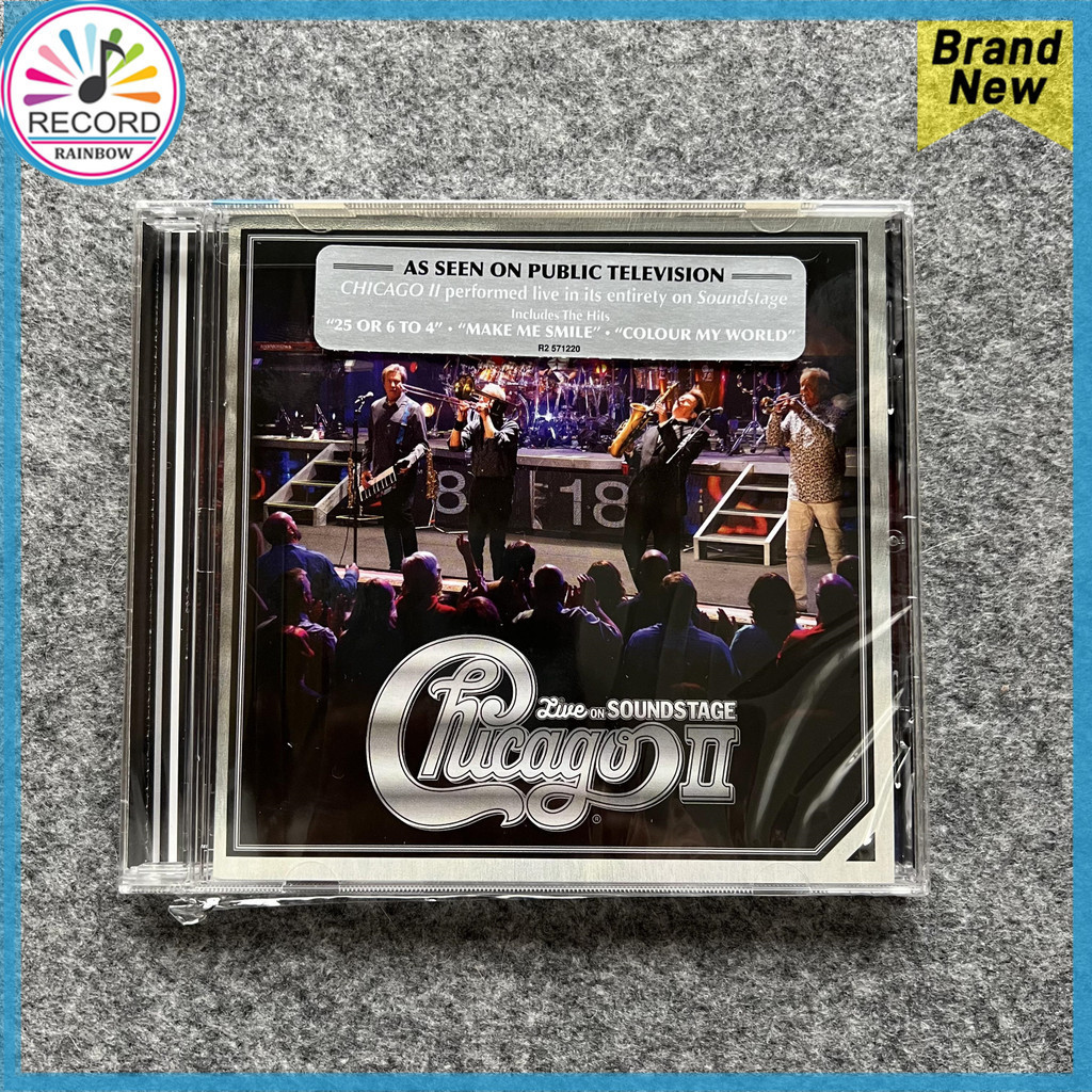 Chicago II - Live On Soundstage Original CD Album [Sealed] Brand New ...