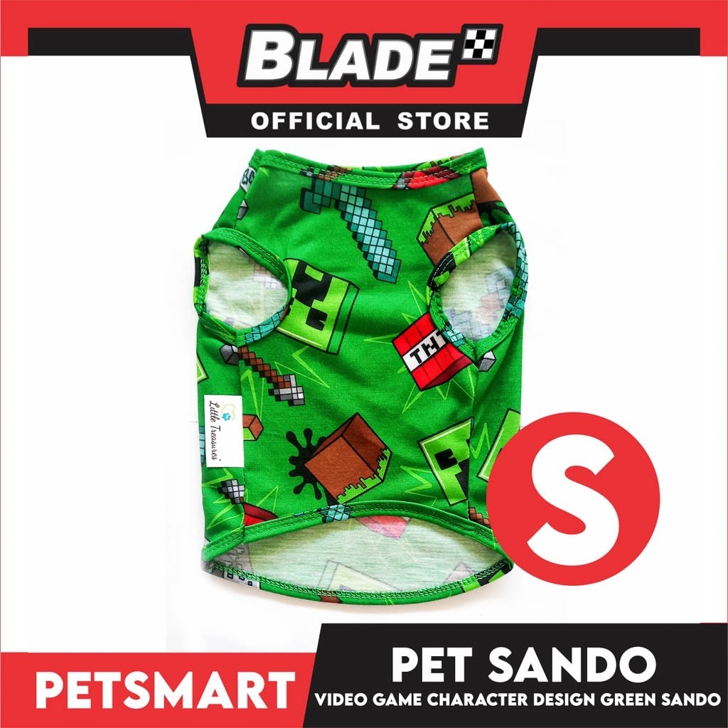 Pet Sando with Character Design, Green Color DG-CTN139S (Small) Perfect ...