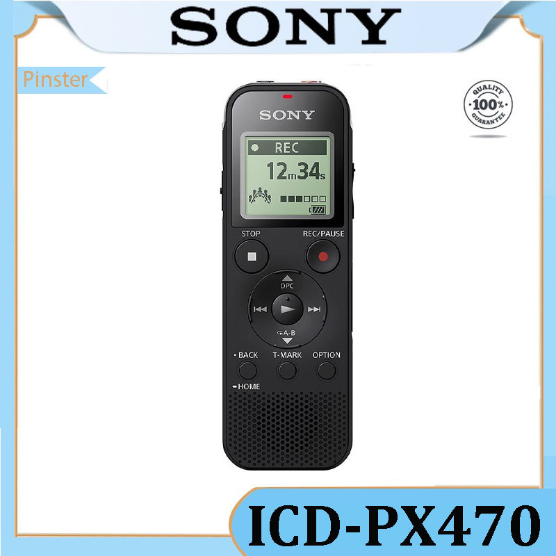 Sony ICD-PX470 Digital Stereo Audio Recorder 4GB ICD PX470 MP3 Player | Shopee Philippines