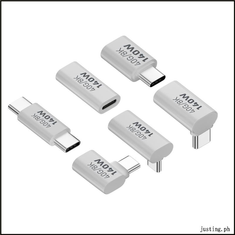 Justing UsbC Male to Female Connector USB C Type-C Extension Adapter ...