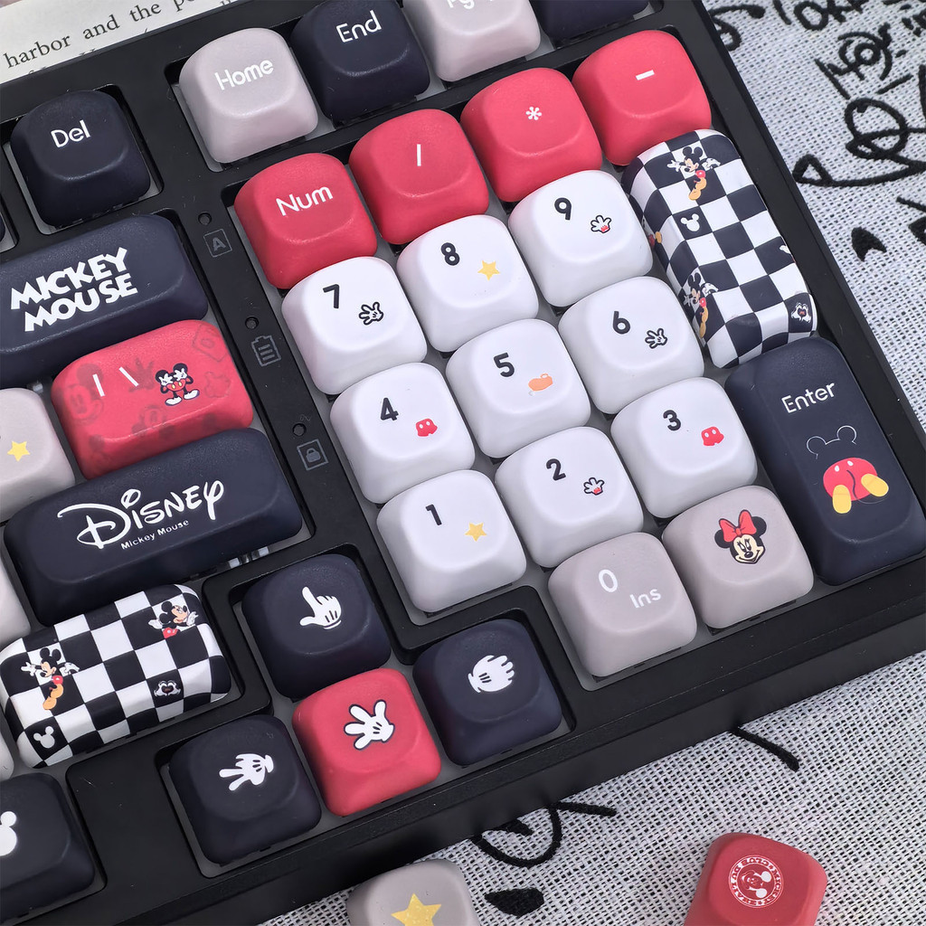 Disney Mickey Original Keycap MOA Profile PBT Five-sided Sublimation ...