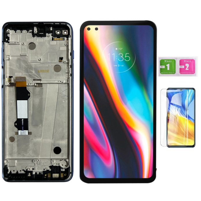 AMOLED For MOTO G 5G Plus XT-2075 LCD Display With Frame Touch Screen ...